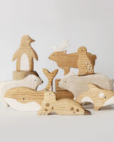 Wooden toy Set "Arctic" | Wood and Care