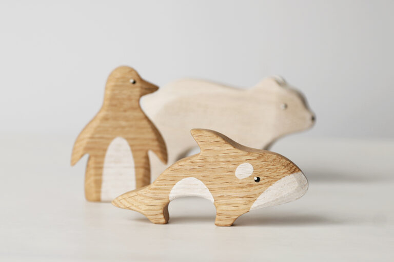 Wooden toy Set "Arctic" | Wood and Care